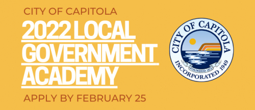 2022 Capitola Local Government Academy | City of Capitola California