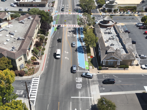 Bay and Hill St. Intersection Quick-Build | City of Capitola California