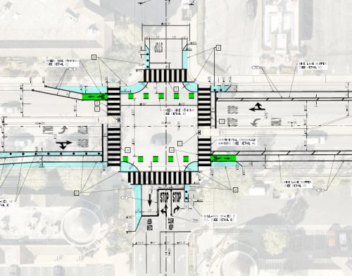 Bay and Hill St. Intersection Quick-Build | City of Capitola California